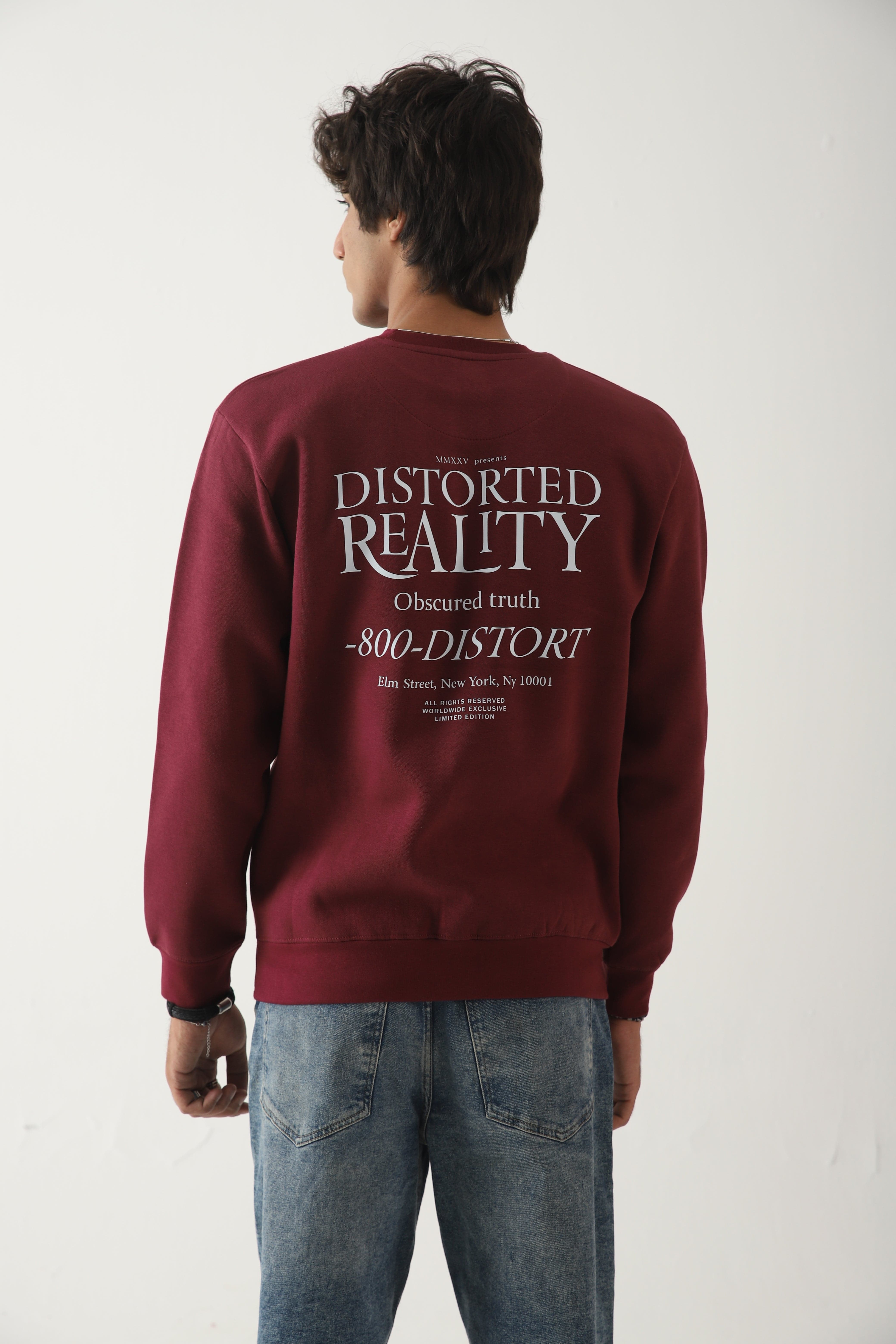Distorted Reality Sweatshirt | RElAX FIT – Zattitude